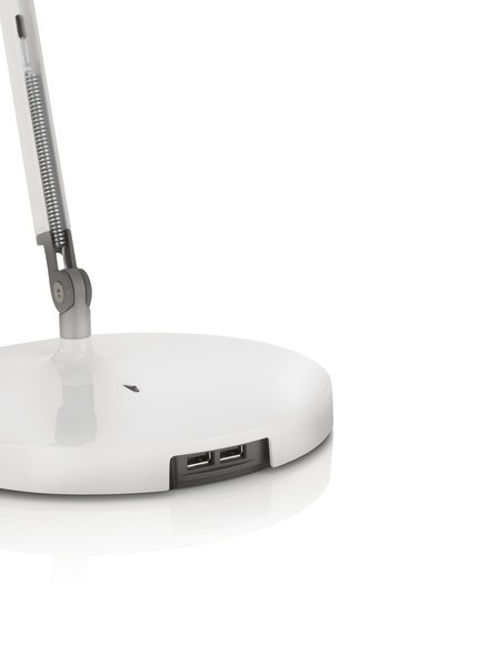 Philips 8667293116 LED stolní lampa Connex 1x6W | 2700lm | 3400K - bílá ...