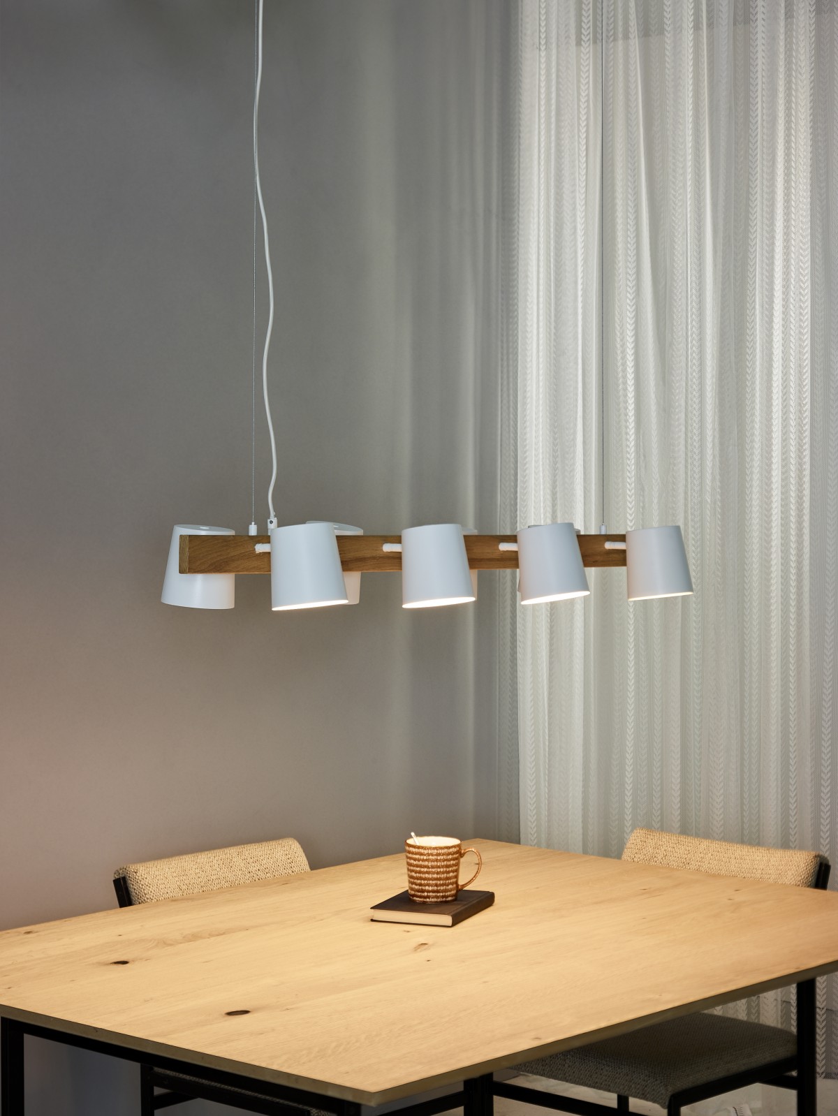 Lucide 30481/08/31 závěsné stropní svítidlo Noctorio 8x40W|E14 ...