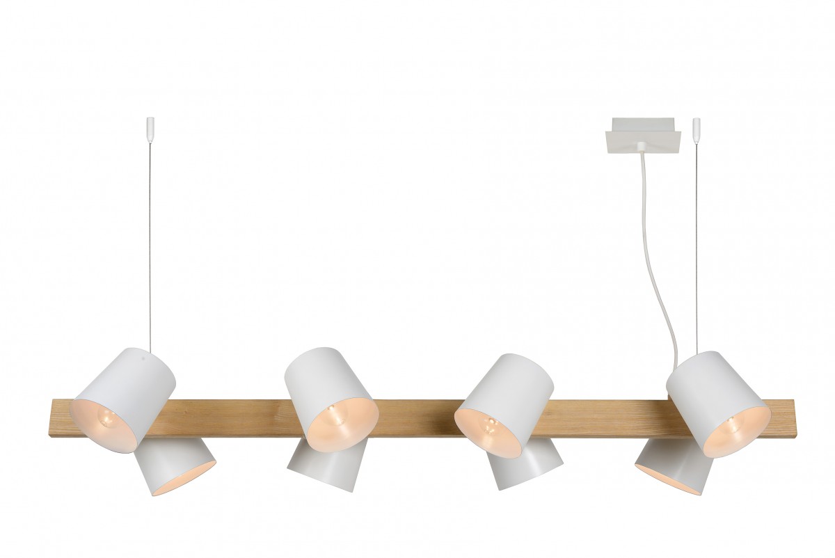 Lucide 30481/08/31 závěsné stropní svítidlo Noctorio 8x40W|E14 ...