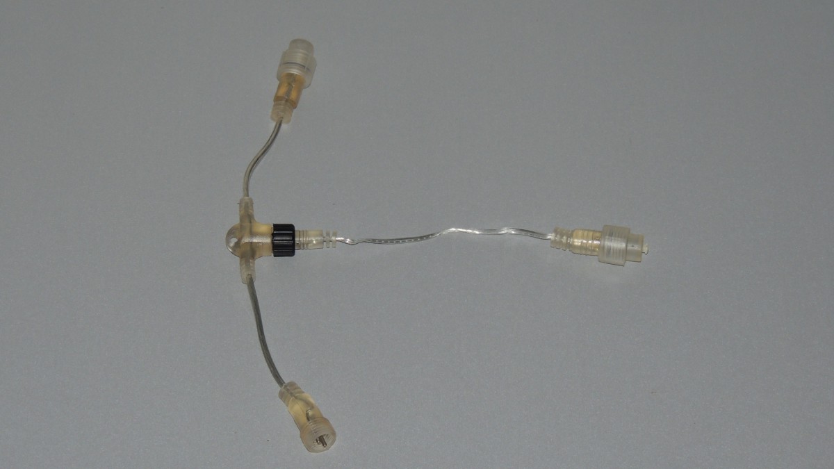 T-CONNECTOR-24T TRANSPARENTNÍ | Dekolamp.cz